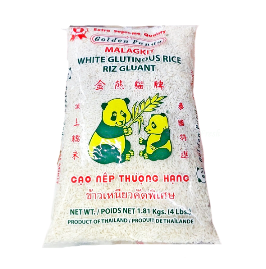 Golden Panda white glutinous rice - 4lb
